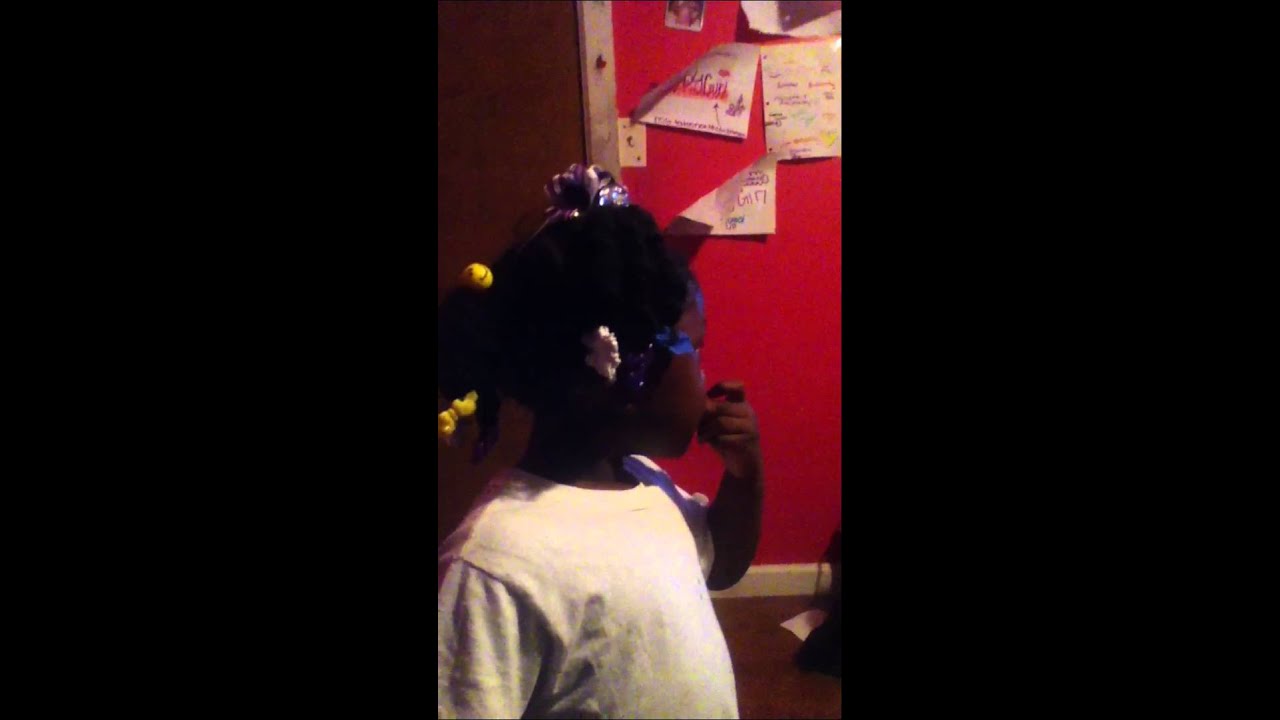 Little girl cursing - YouTube