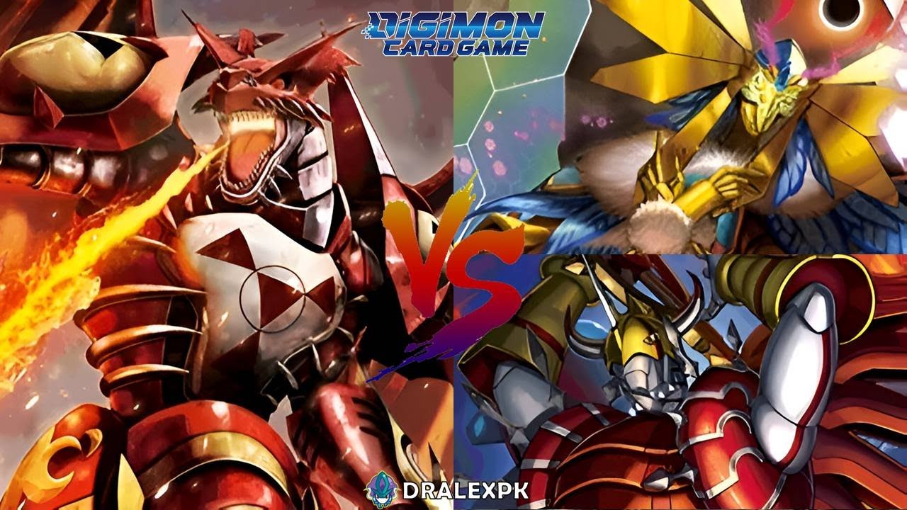 Digimon TCG | Megidramon E-01 | vs Eosmon, ShineGreymon (BT21-DCGO ...