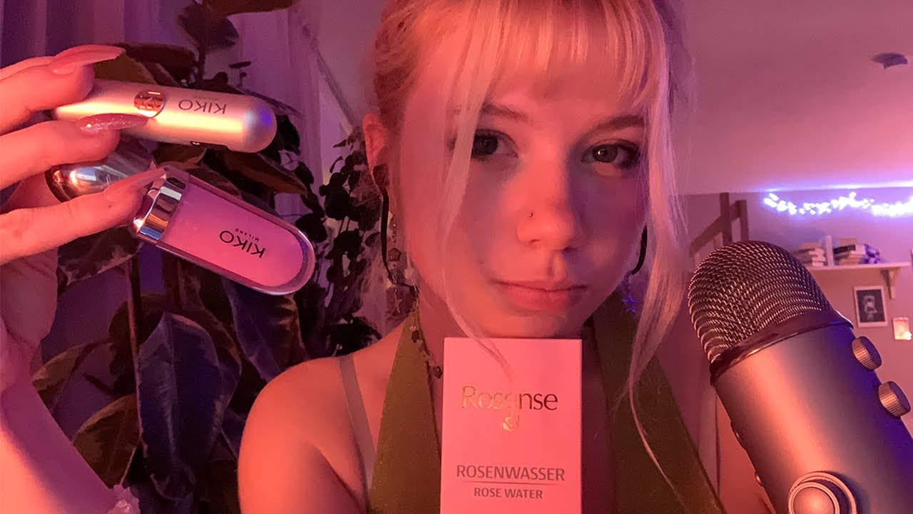 ASMR haul | Showing you cute stuff that I bought 🌷💄 | candymindedASMR ...