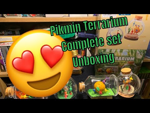Pikmin Terrarium Collection - Unboxing - YouTube
