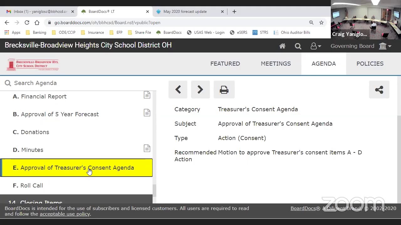 BBHCSD Regular Meeting November 18, 2020 - YouTube