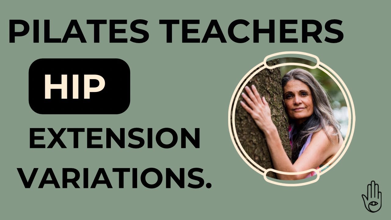 Pilates teachers tips- Hip extension variation - YouTube