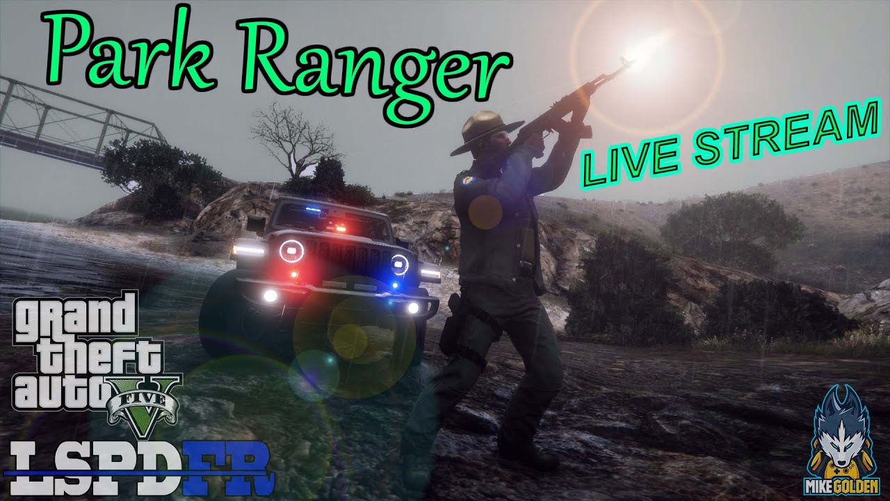 Park Ranger Live Patrol In A Jeep Gladiator | GTA 5 LSPDFR Live Stream ...