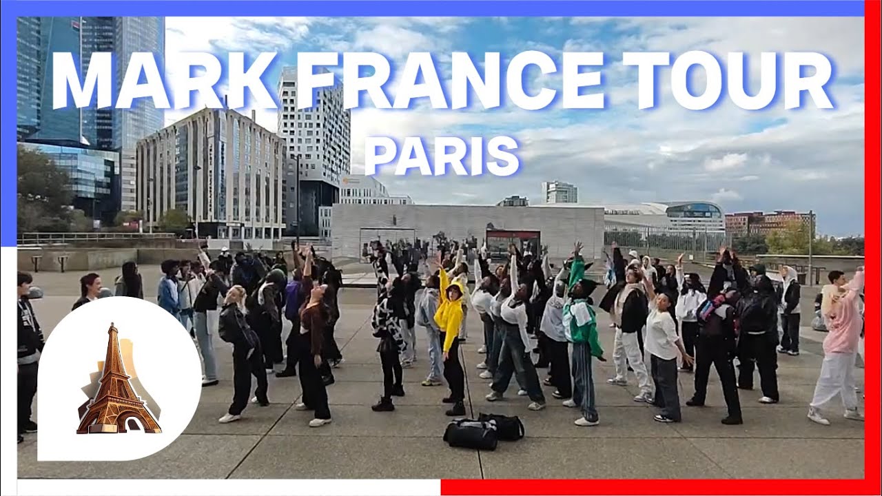 MARK KPOP RANDOM FRANCE TOUR EP.4 : PARIS - YouTube