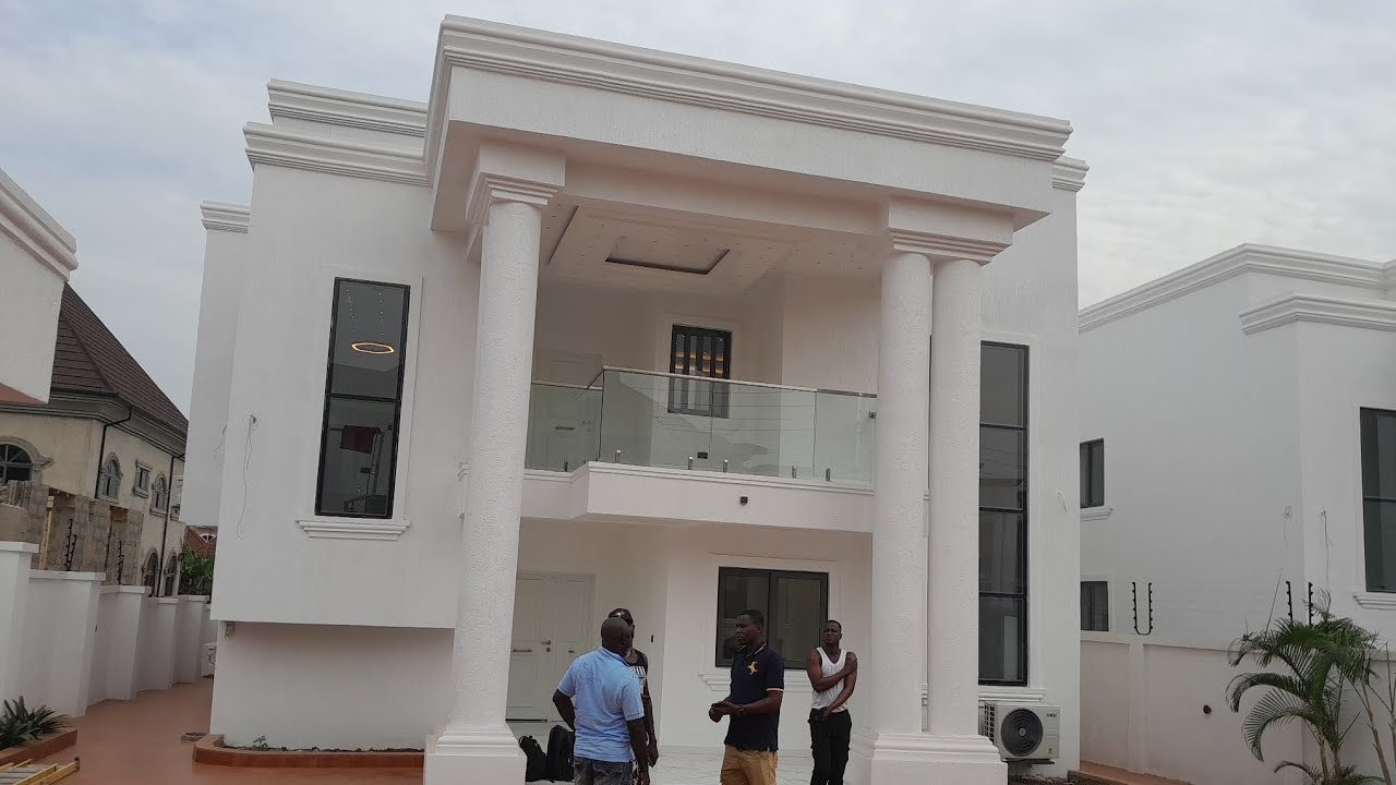 Inside one of the BEST Architectural 5Bedroom Family Home In Ghana For ...