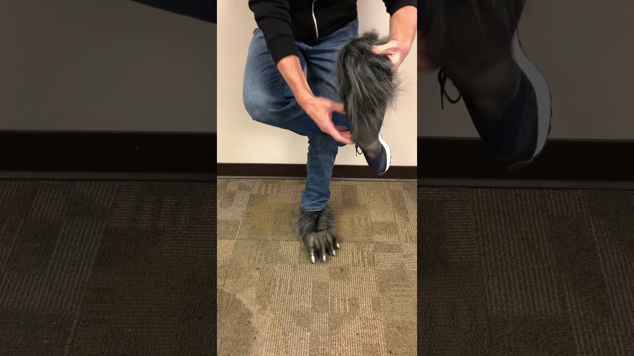 Zagone Studios grey killer werewolf feet - YouTube