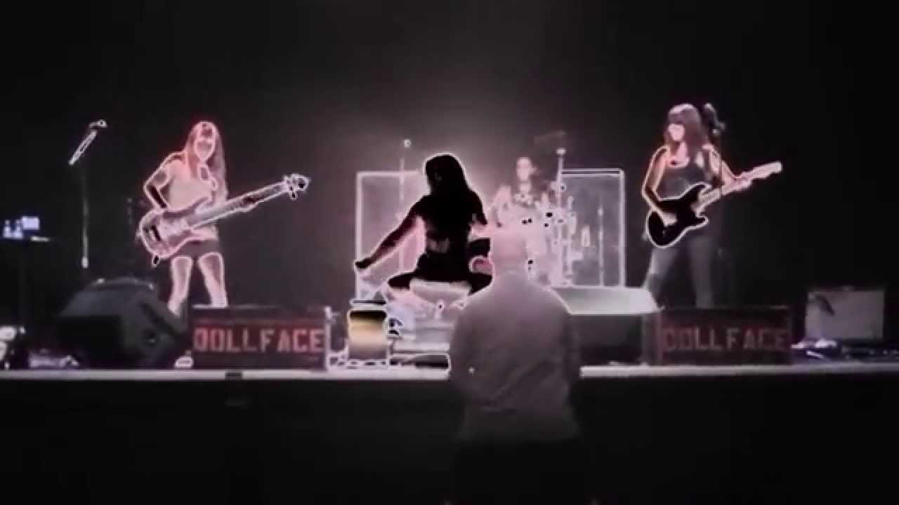 dollface band at excalibur hotel in vegas - YouTube