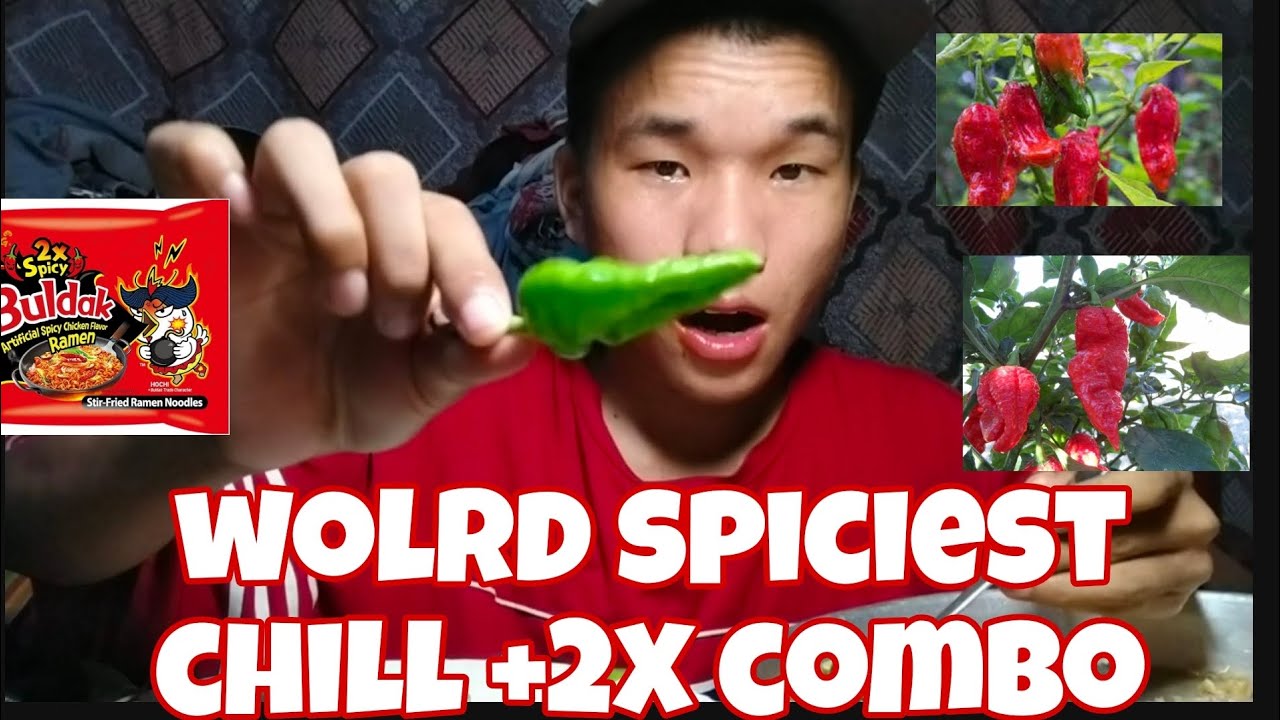 "World's Spiciest Chili Challenge + 2X Combo: Insane Heat!" - YouTube