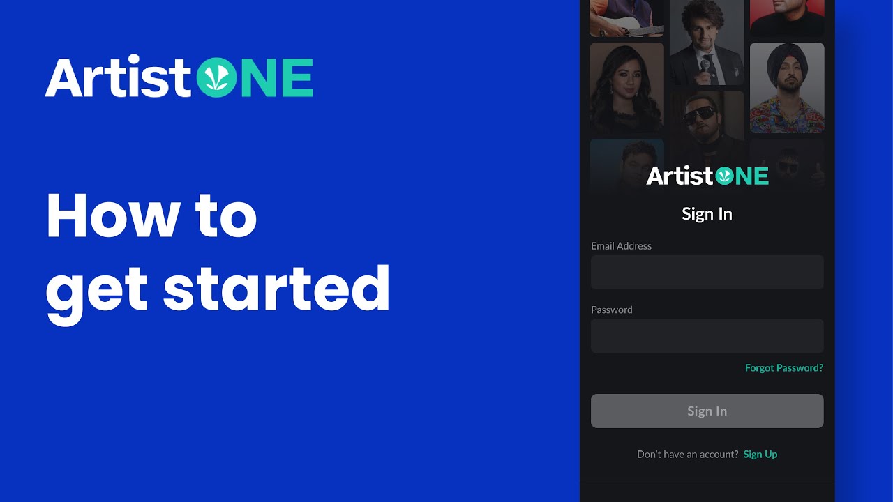 ArtistOne | How to Start Your Journey - YouTube