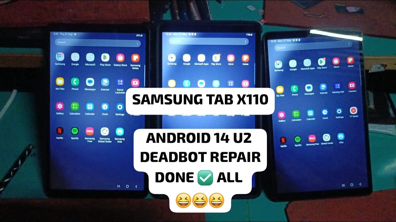 Samsung Galaxy Tab A9 SM-X110 Binary U2 Convert Normal Tab Permanenet ...
