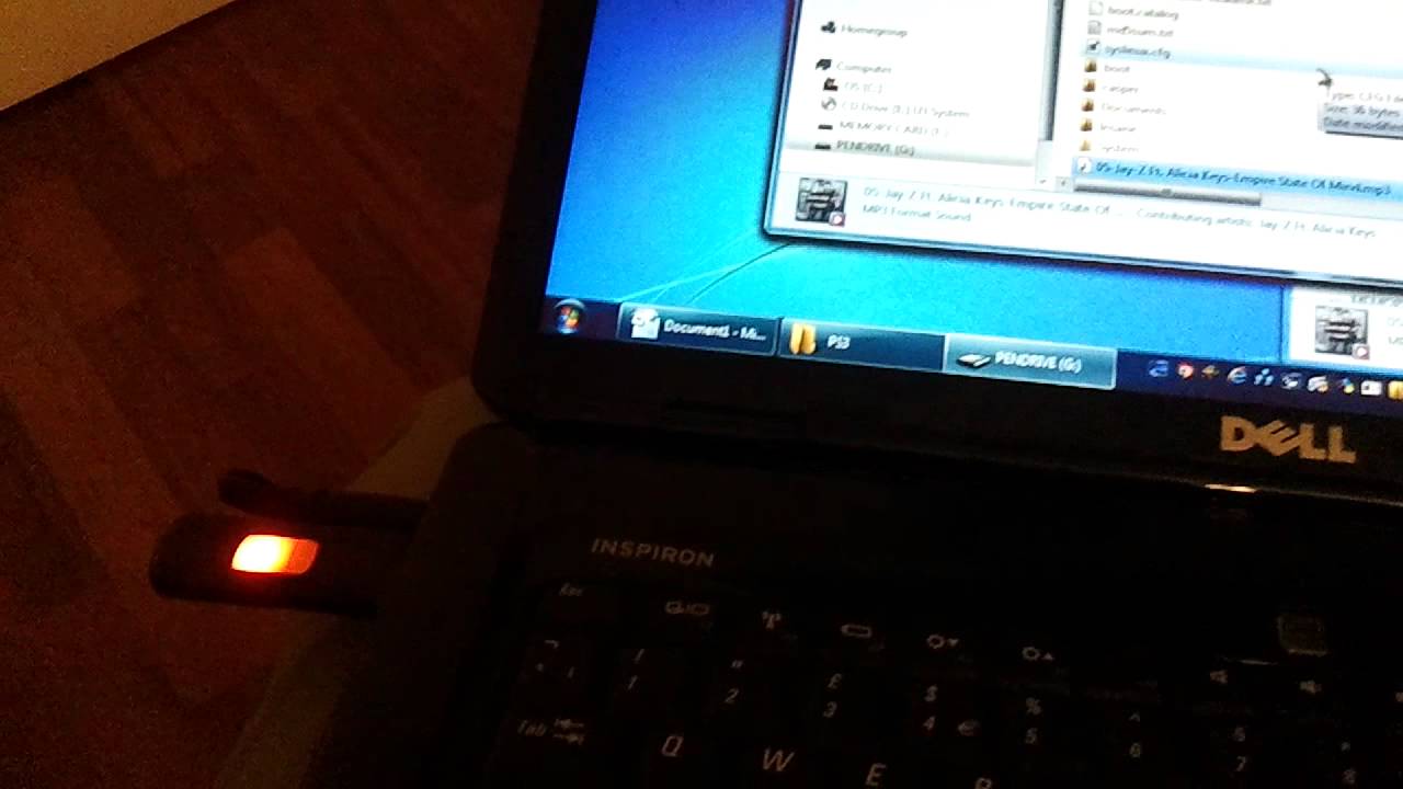 How to do PC to PS3 USB data transfer - YouTube