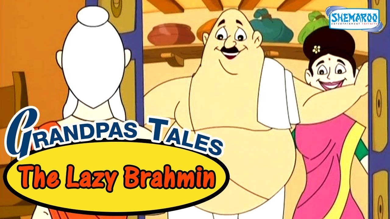 Grandpas Treasure Of Tales - Lazy Brahmin - Funny Animated Episode 2 ...