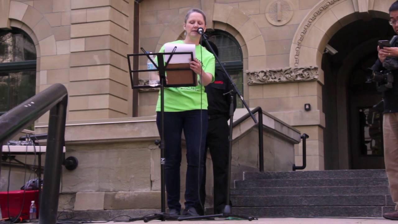 Donna Trimble: PCE Rally May 14, 2016 (Calgary) - YouTube