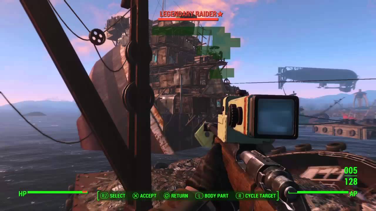 Fallout 4 One Way To Survive A FatMan Explosion - YouTube