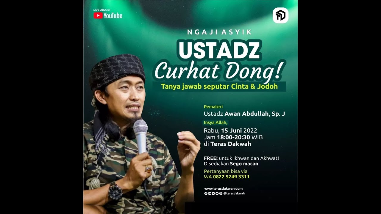 Tanya Jawab Seputar Cinta - Maz Awan Abdullah S.Pj., - Ngaji Asyik ...