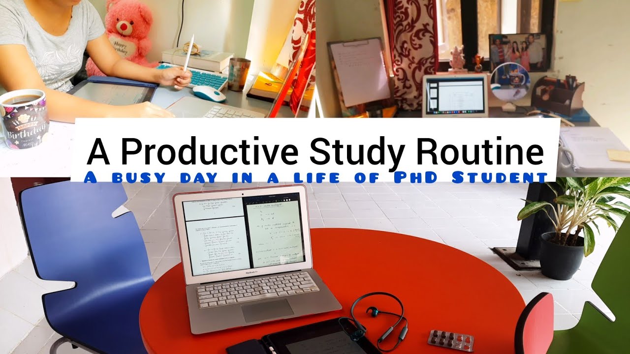 A Busy Productive Work Day || Morning Study Vlog || IISER PhD Student ...