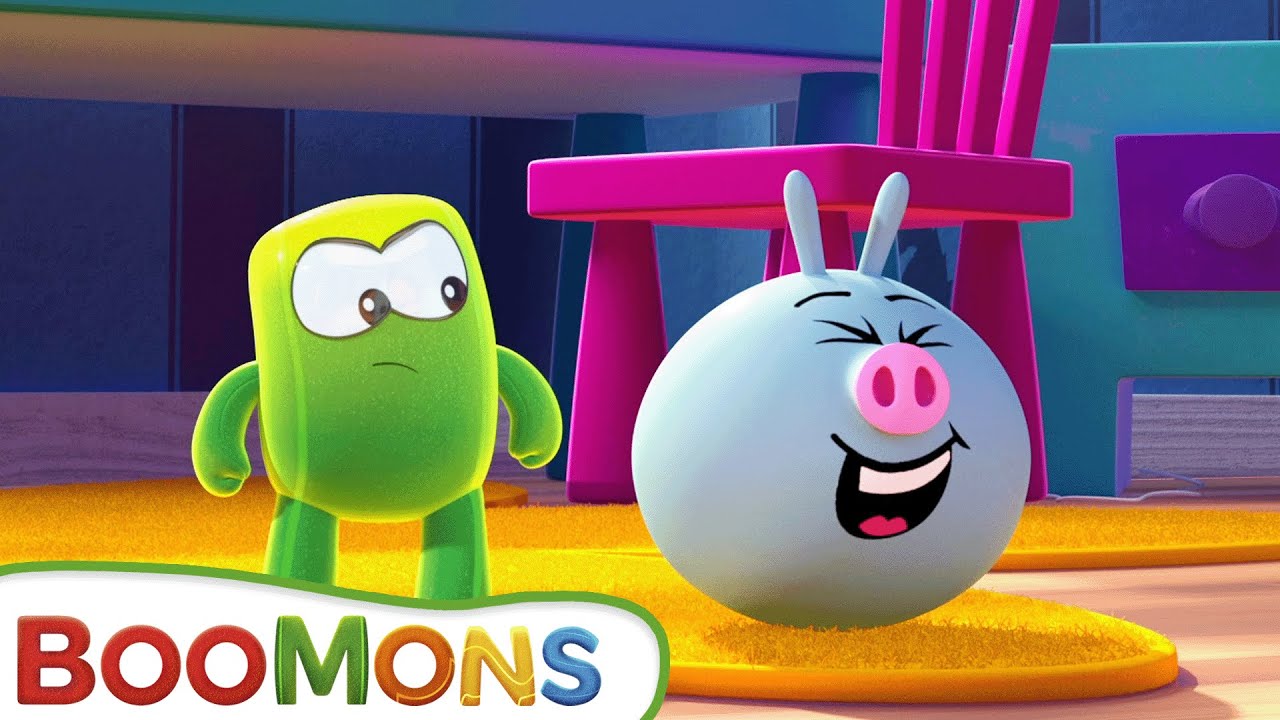 BooMons | Playing with a Bouncing Ball 🔵 | Kids Cartoon | Cartoons ...