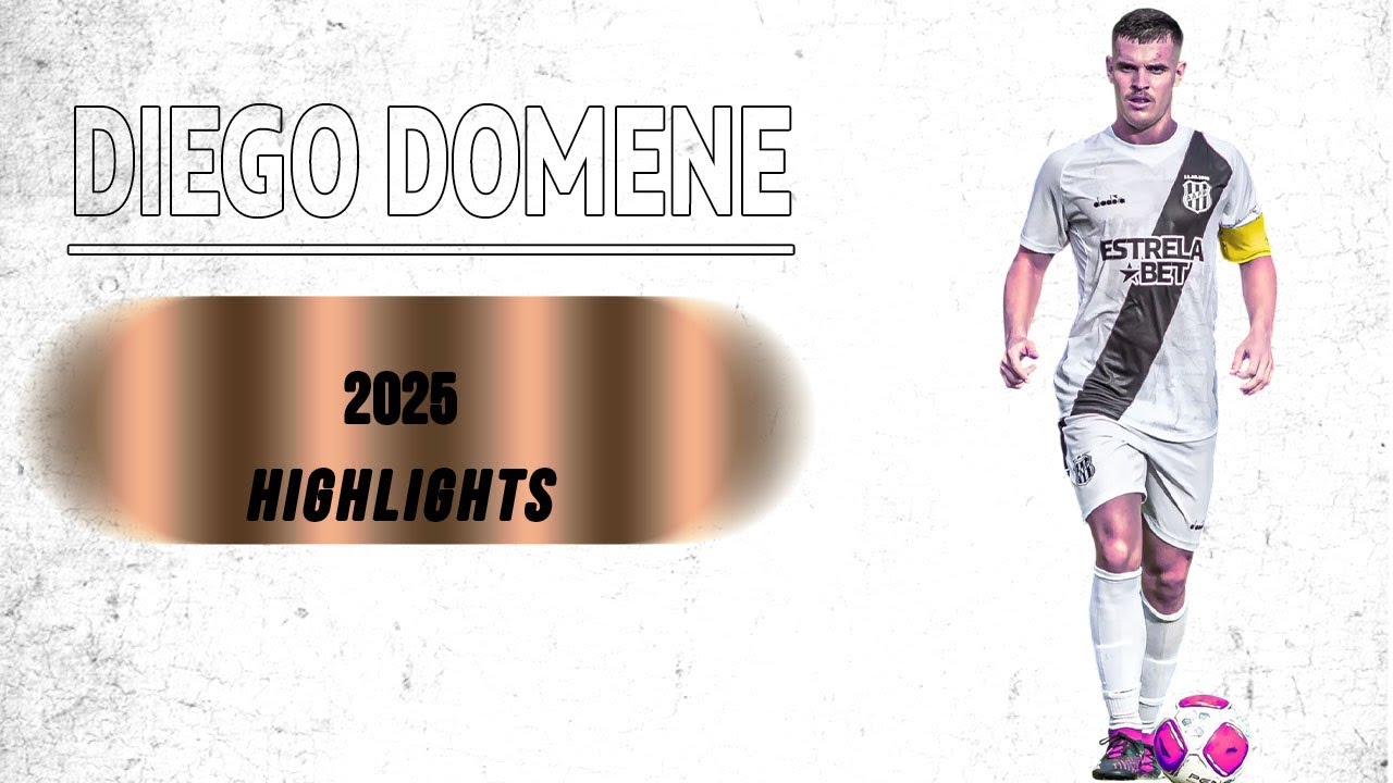 DIEGO DOMENE - VOLANTE-ZAGUEIRO - PONTE PRETA U20 - SP - 2025 - YouTube