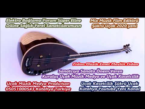 Mevlüt Fidan KARADIR KAŞLARIN FERMAN YAZDIRIR Cover  Emet Fidan Mü Uçak Müzik Medya ELEKTRO BAĞLAM