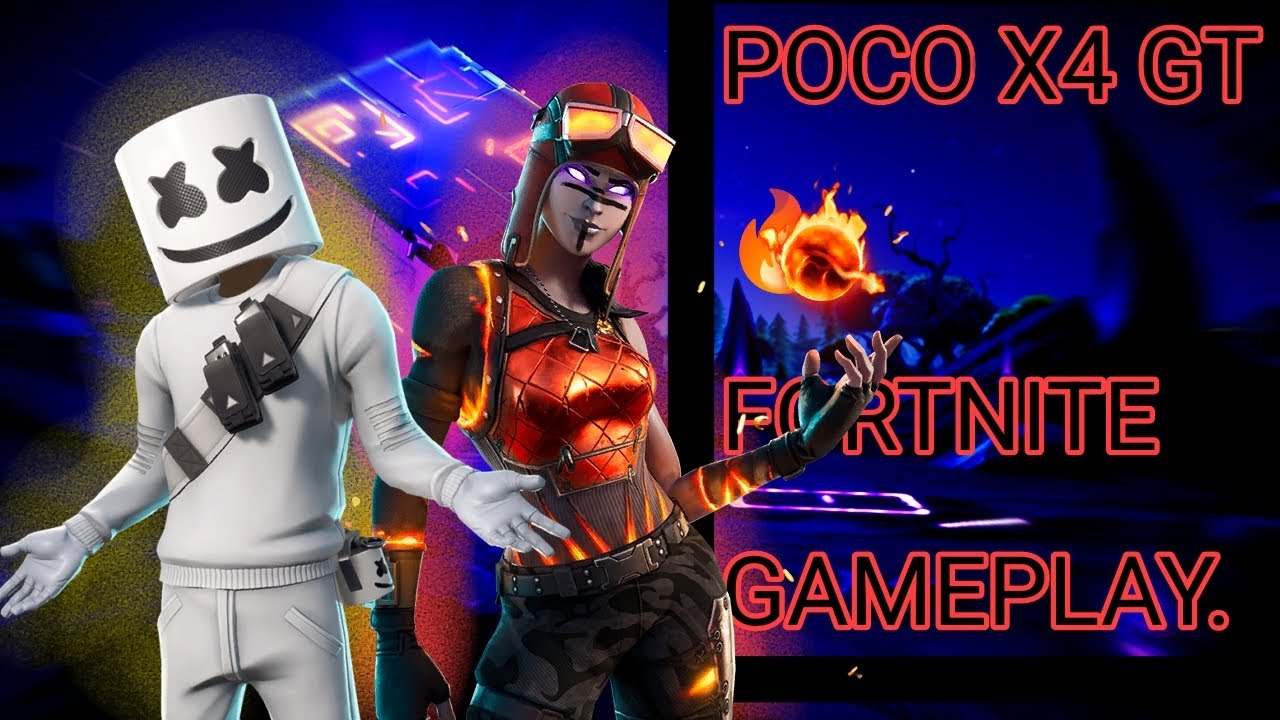 Fortnite|Poco X4 GT.Gameplay. - YouTube