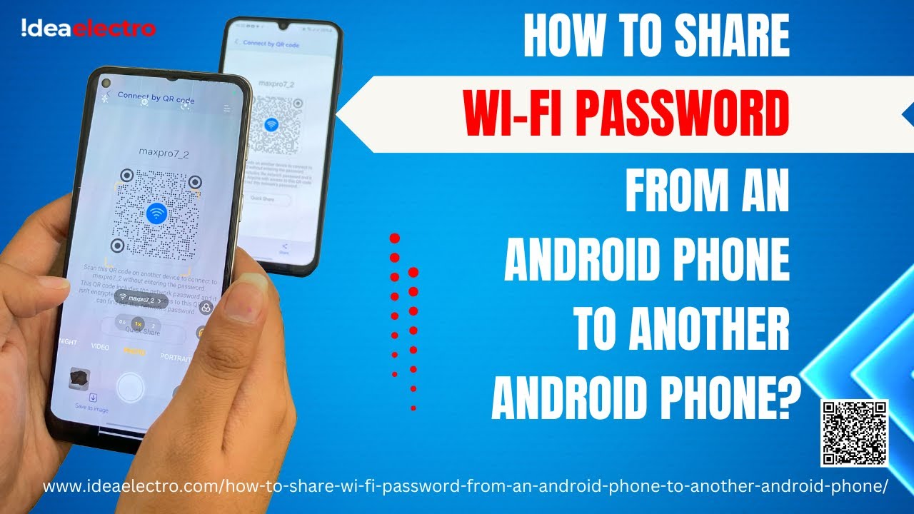How to Share Wi-Fi Password from an Android Phone to Another Android ...