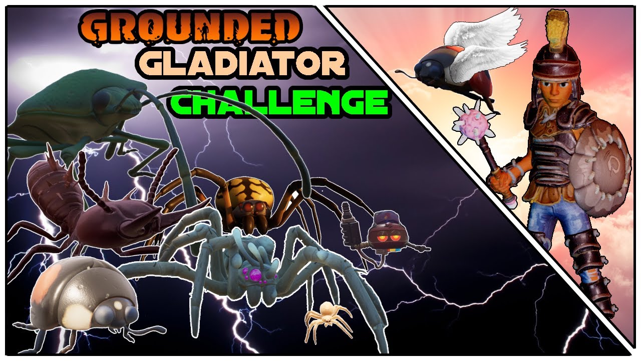 Grounded: Every Robot in the Game | Gladiator Challenge - Part 2 - YouTube