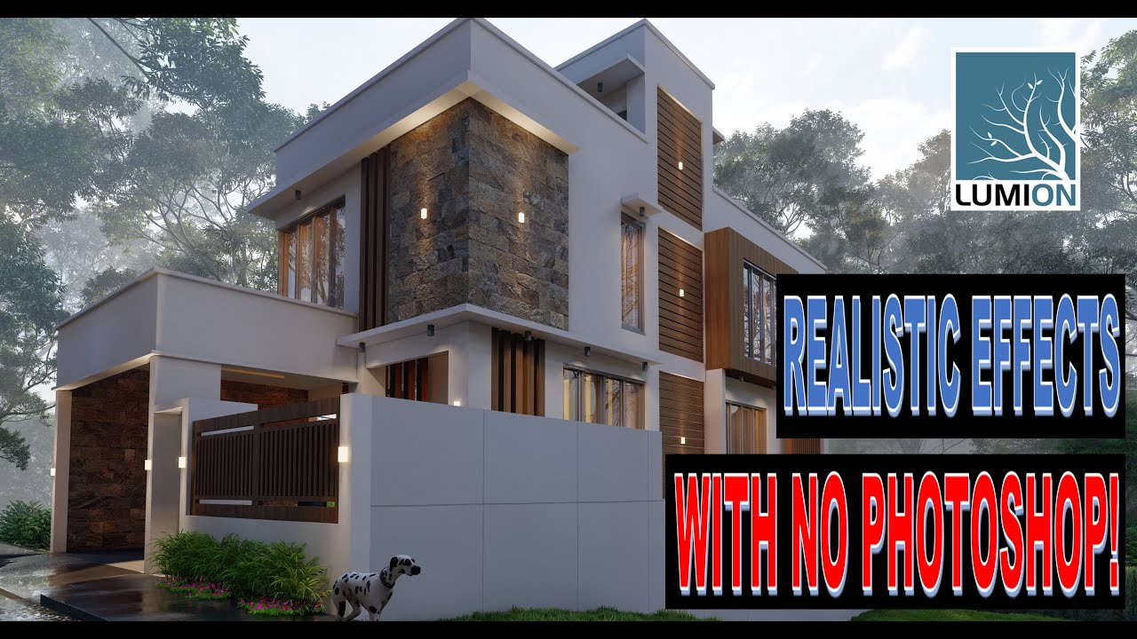 TUTORIAL 126: LEARN HOW TO USE REALISTIC EFFECTS IN LUMION IN JUST 8 ...