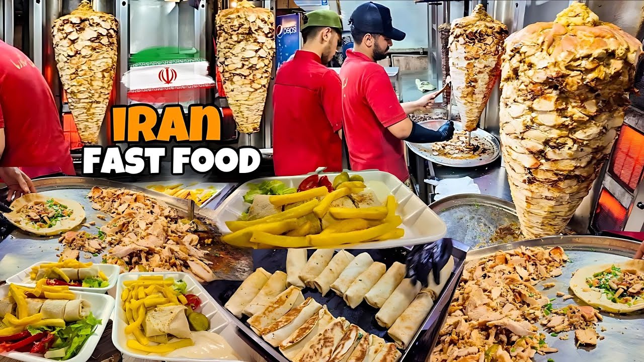 NIGHTLIFE AND THE AMAZING FAST FOOD IN IRAN - FOODEA PK - YouTube