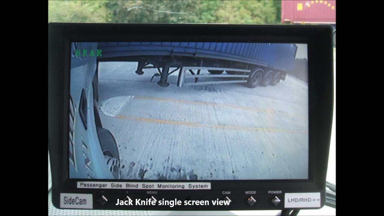 SideView HGV Passenger Side Blind Spot Monitoring System - YouTube