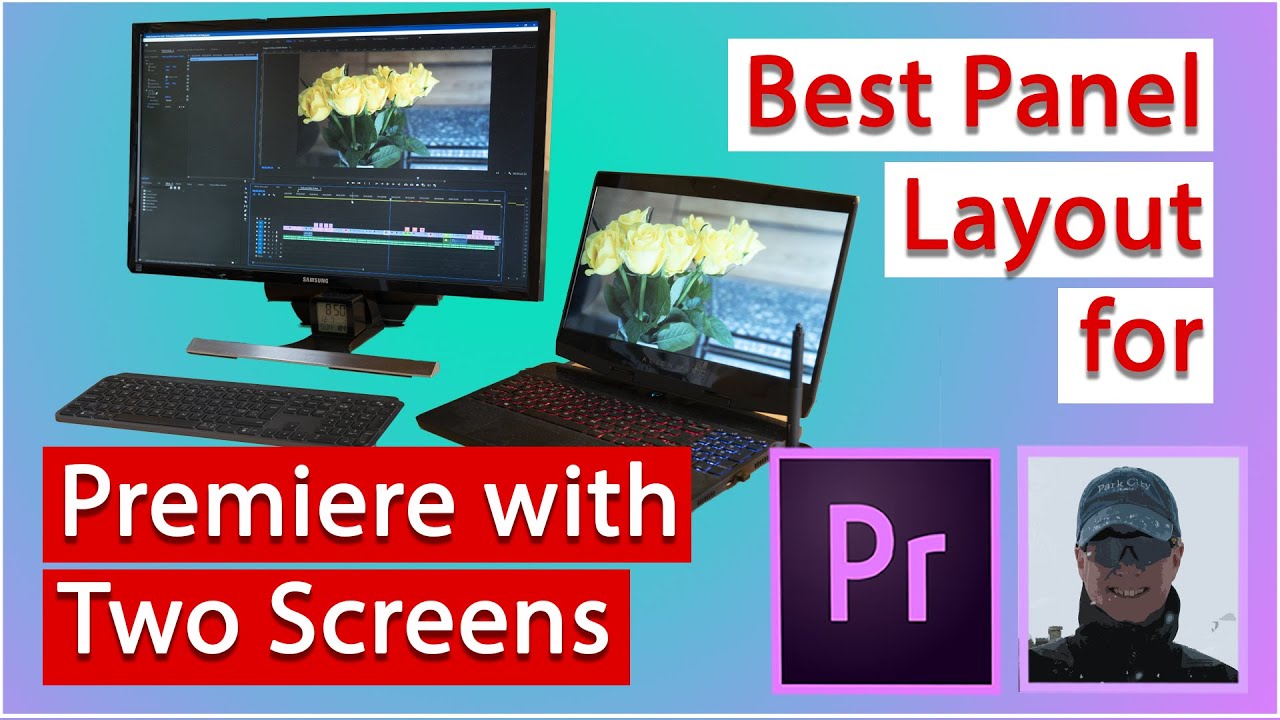 The Best Premiere Layout for Two Screens - YouTube