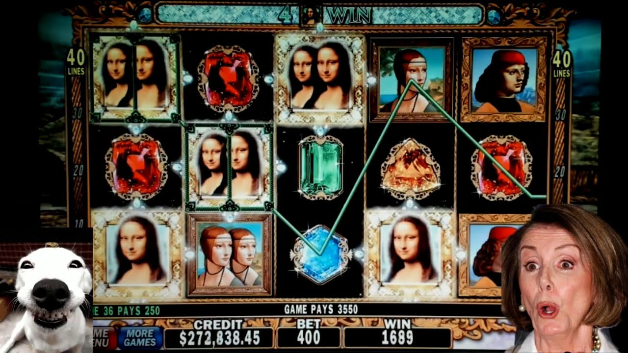 Double Davinci Diamonds High Limit Slot Play - YouTube