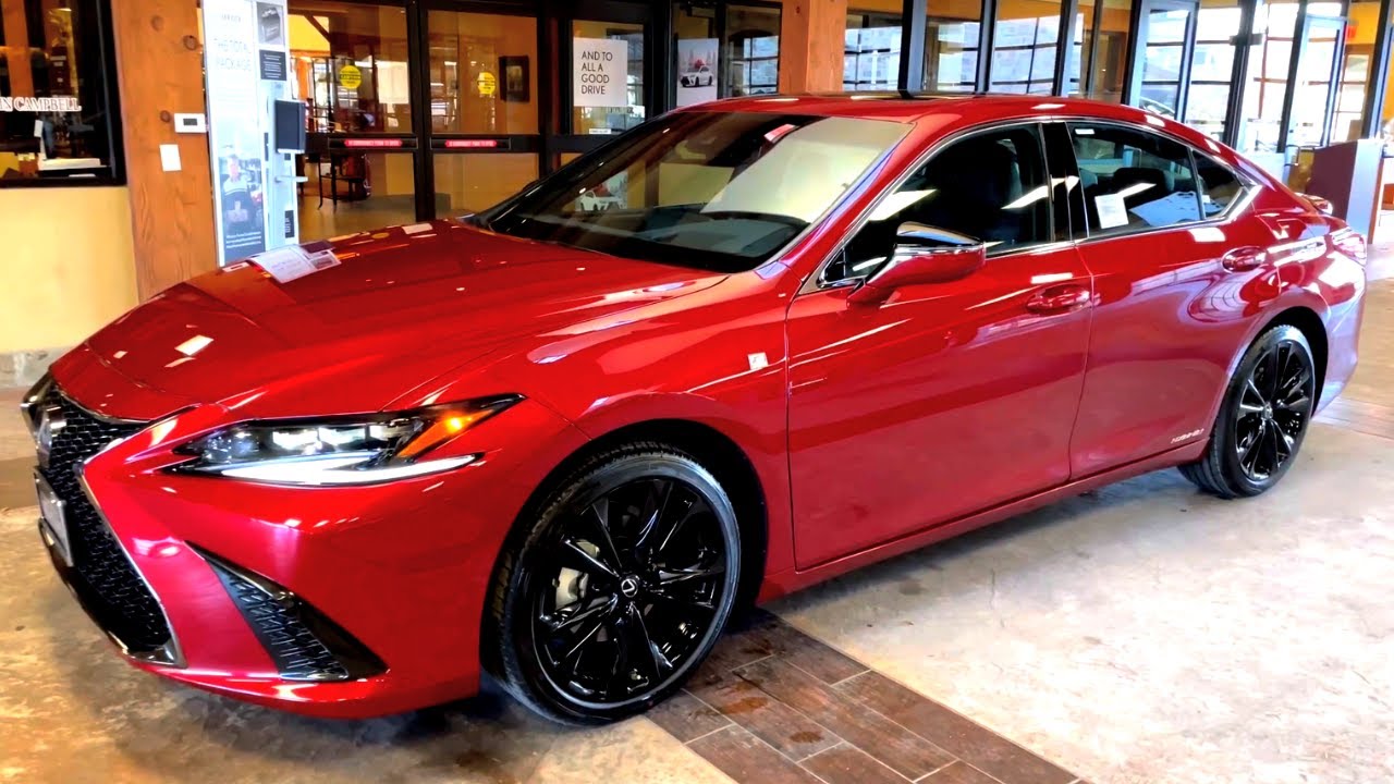 2022 Lexus ES300h F Sport Walkaround - YouTube