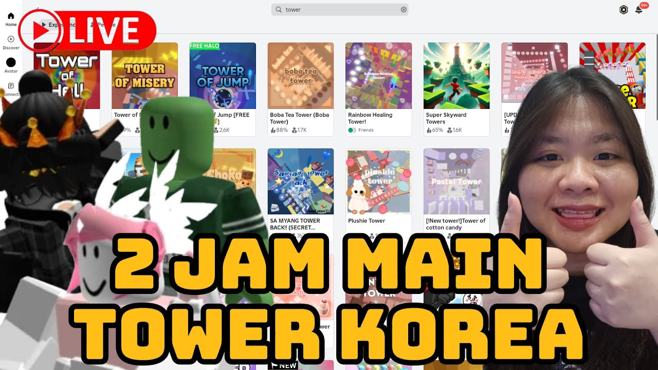 2 JAM MAIN TOWER KOREA - ROBLOX - YouTube