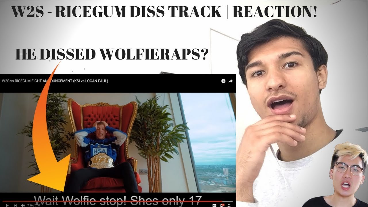 W2S - RICEGUM DISS TRACK | REACTION! - YouTube