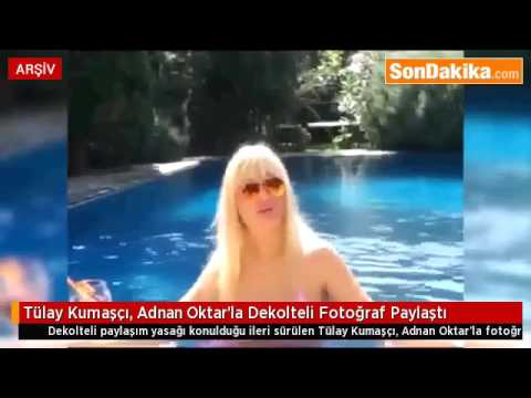 Tülay Kumaşçı, Adnan Oktar’la Dekolteli Fotoğraf Paylaştı.