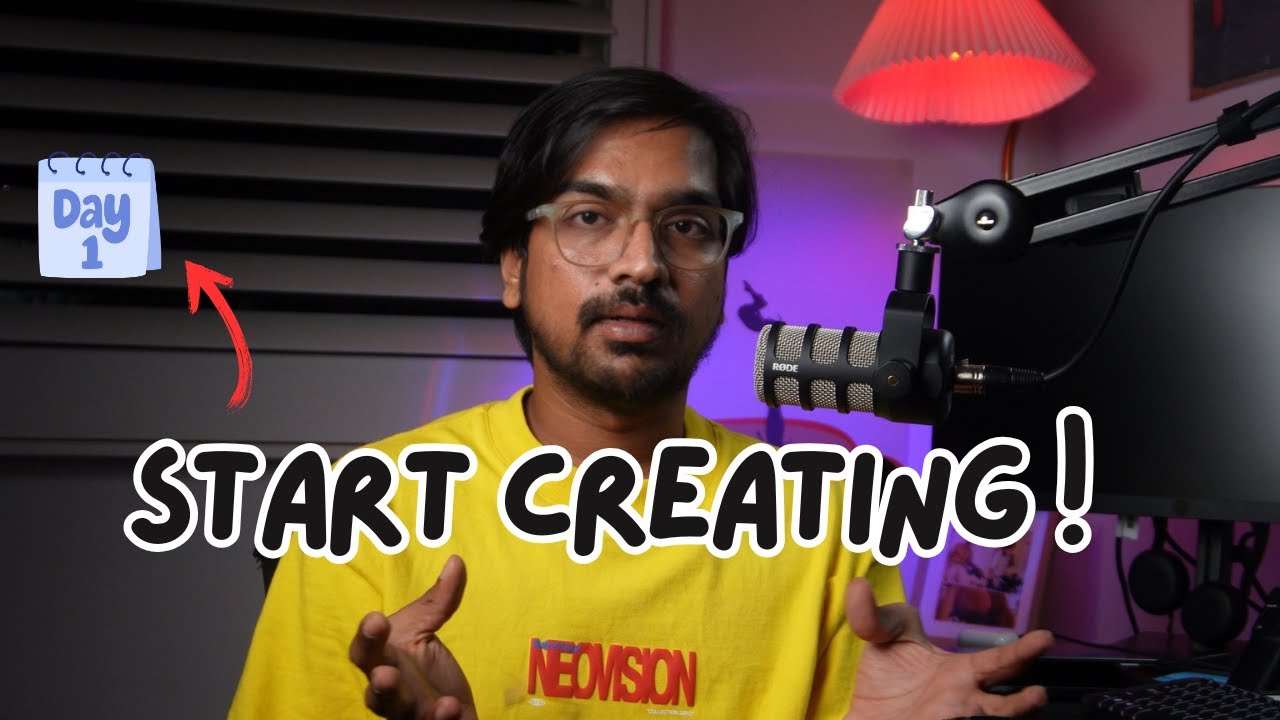 Stop Being Curious and Start Being Creative | Day 1 - YouTube