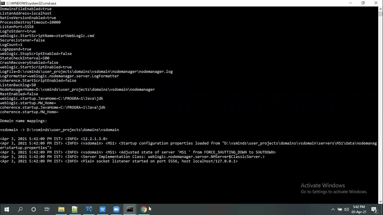 Nodemanager Configuration WebLogic 12c - YouTube