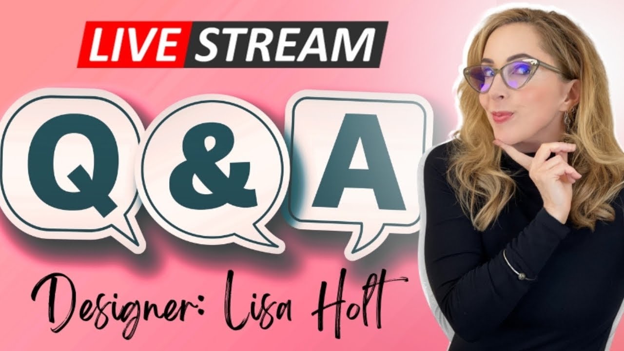 INTERIOR DESIGN LIVE - MASTERCLASS Q&A - LISA HOLT! #interiordesign # ...