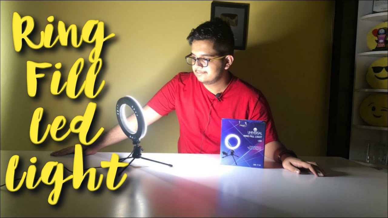 Ring fill led light for my studio - YouTube