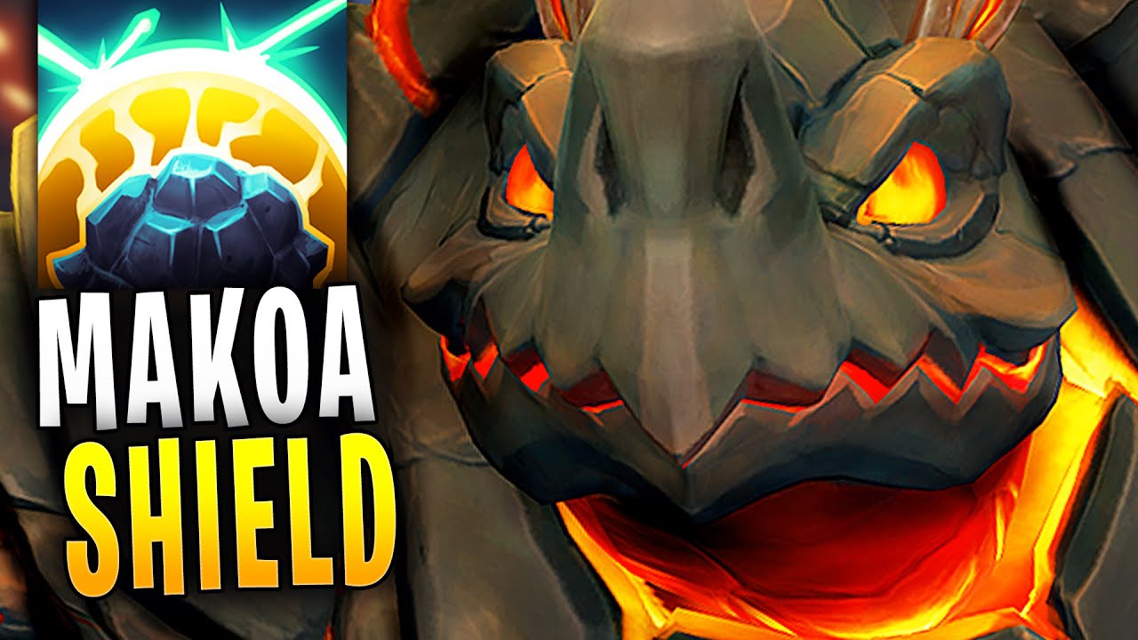MAKOA SHIELD ON 1 SECOND COOLDOWN! - YouTube