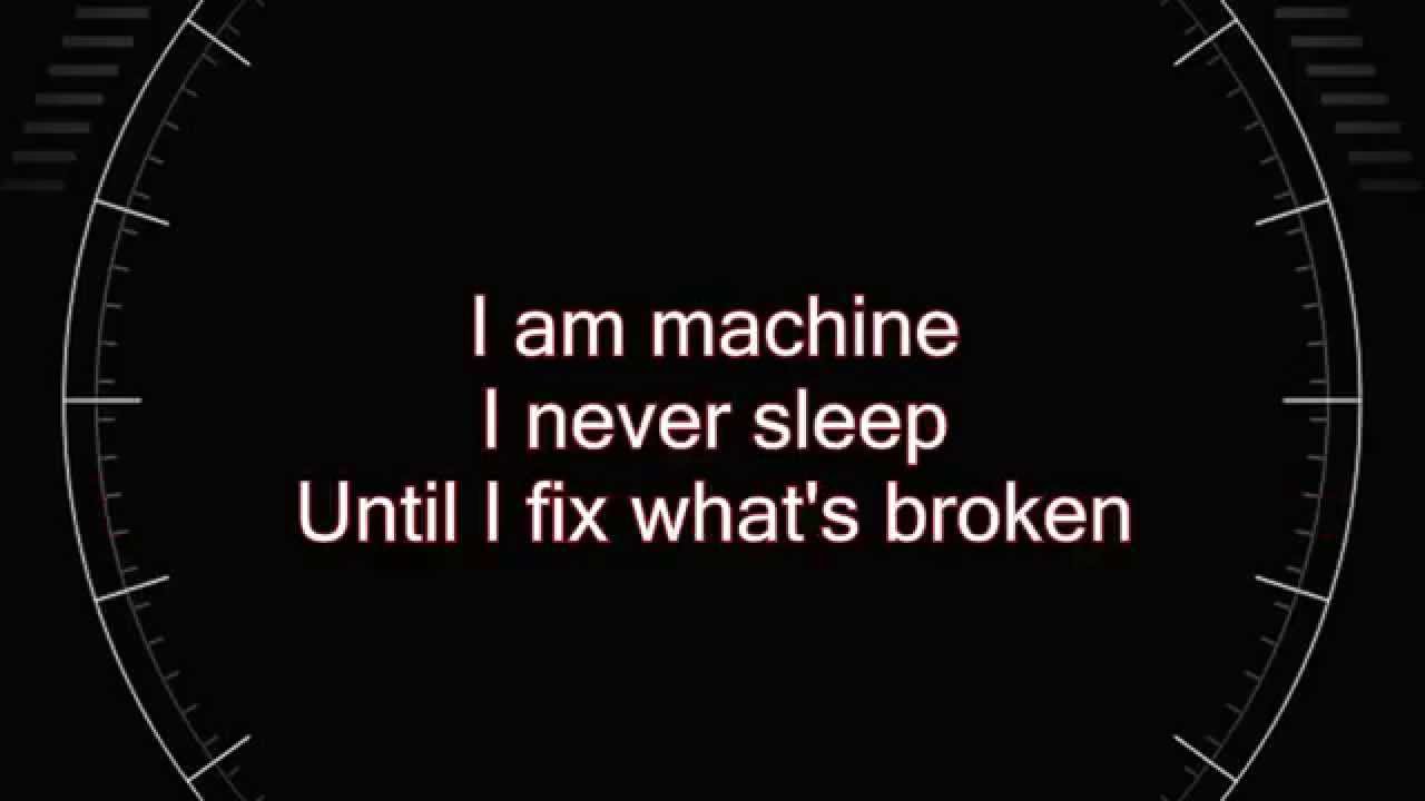 Three Days Grace - I am machine (lyrics) - YouTube