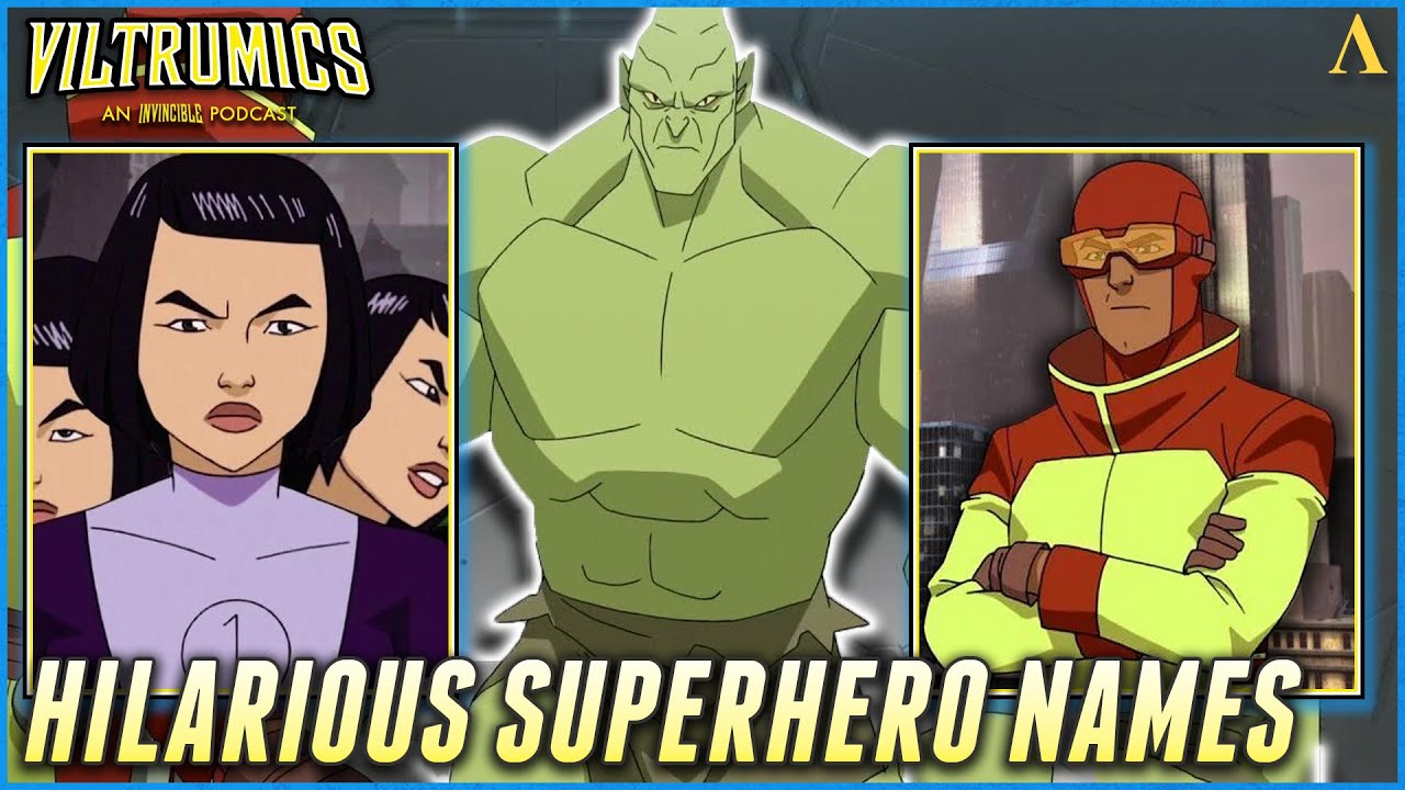 These Superhero Names are Pretty Original | "Viltrumics: An Invincible ...