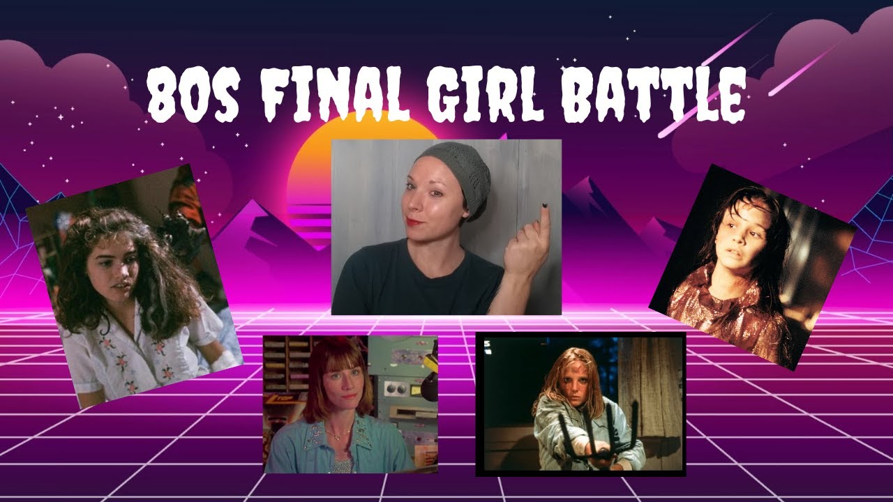 80s final girl battle horror showdown | Makeup look - YouTube