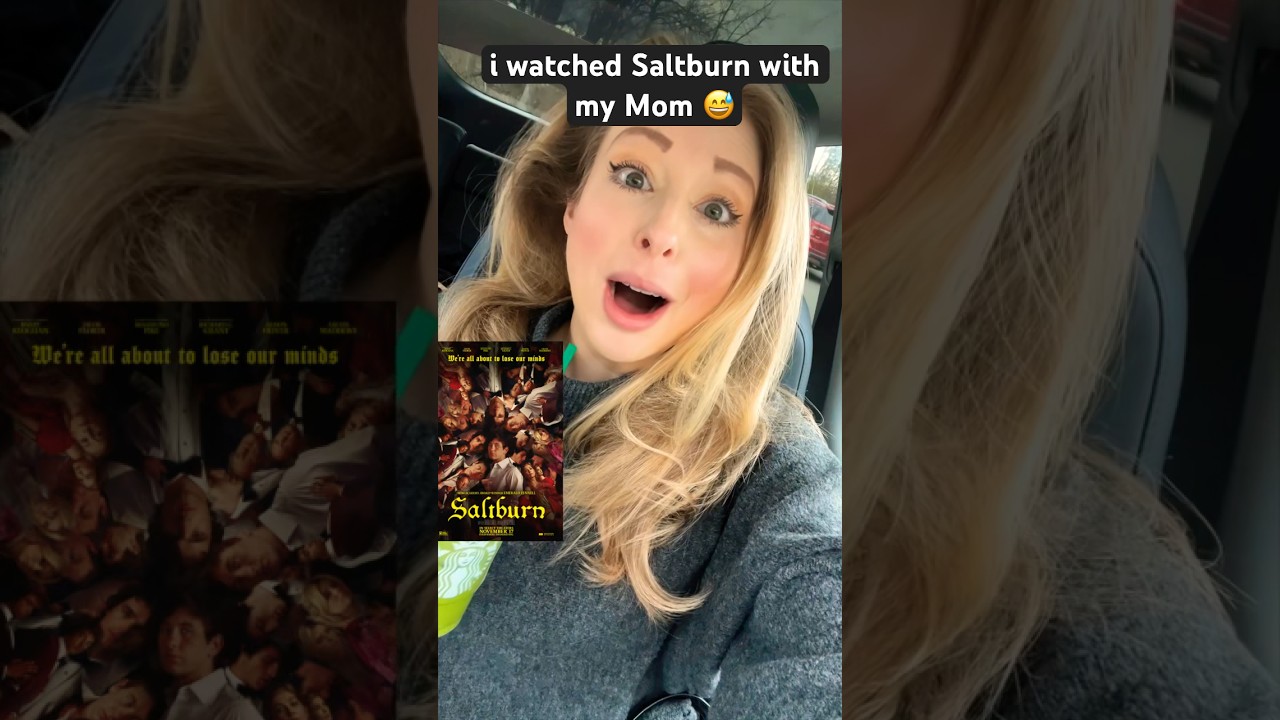 i watched Saltburn with my mom #movies #awardseason - YouTube