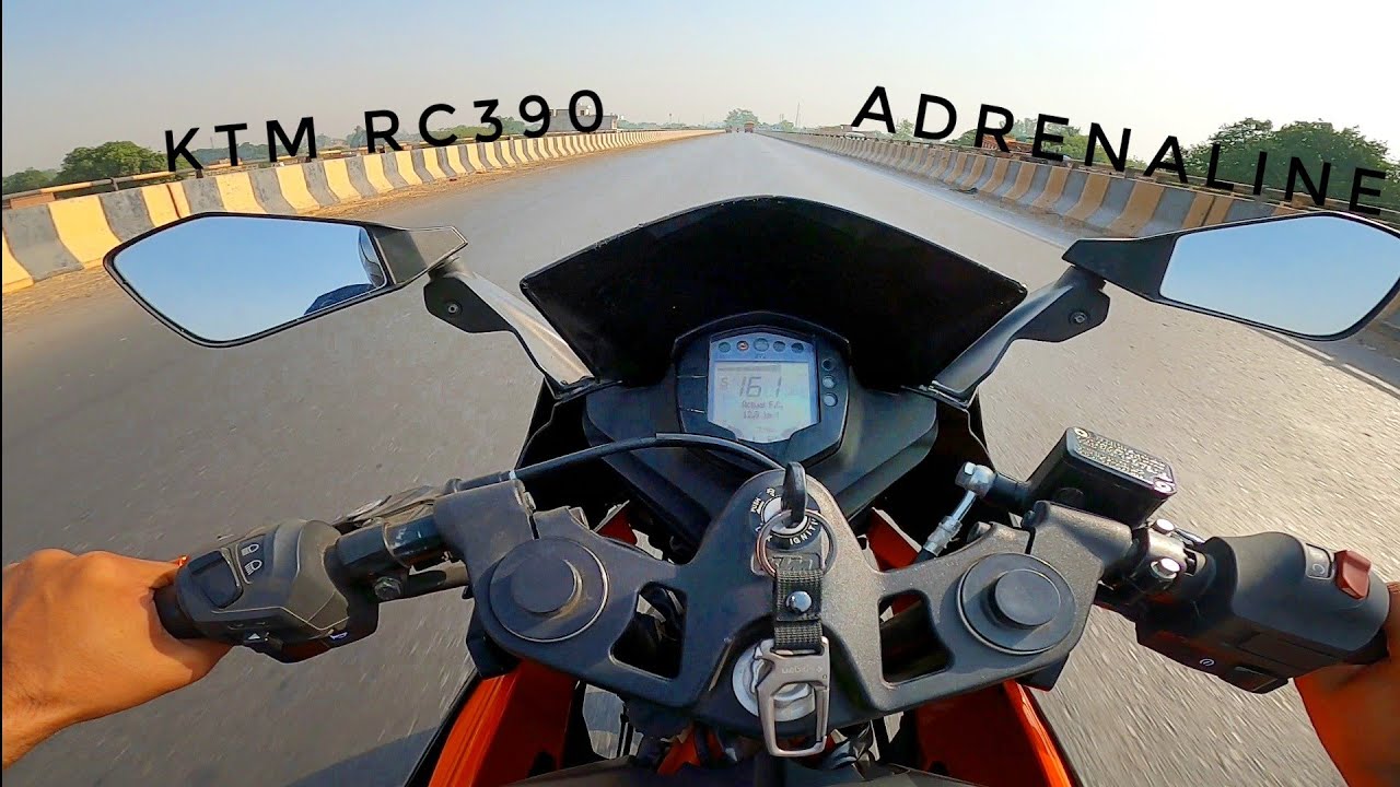 KTM RC390 pure Akrapovic sound🔊| Adrenaline rush| Enjoy the ride of ...