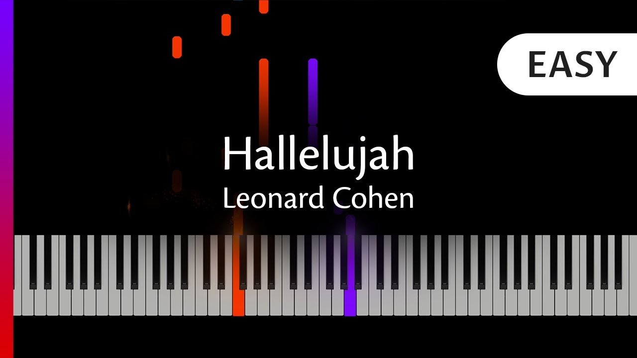 EASY Hallelujah (Piano Tutorial) - Leonard Cohen - YouTube