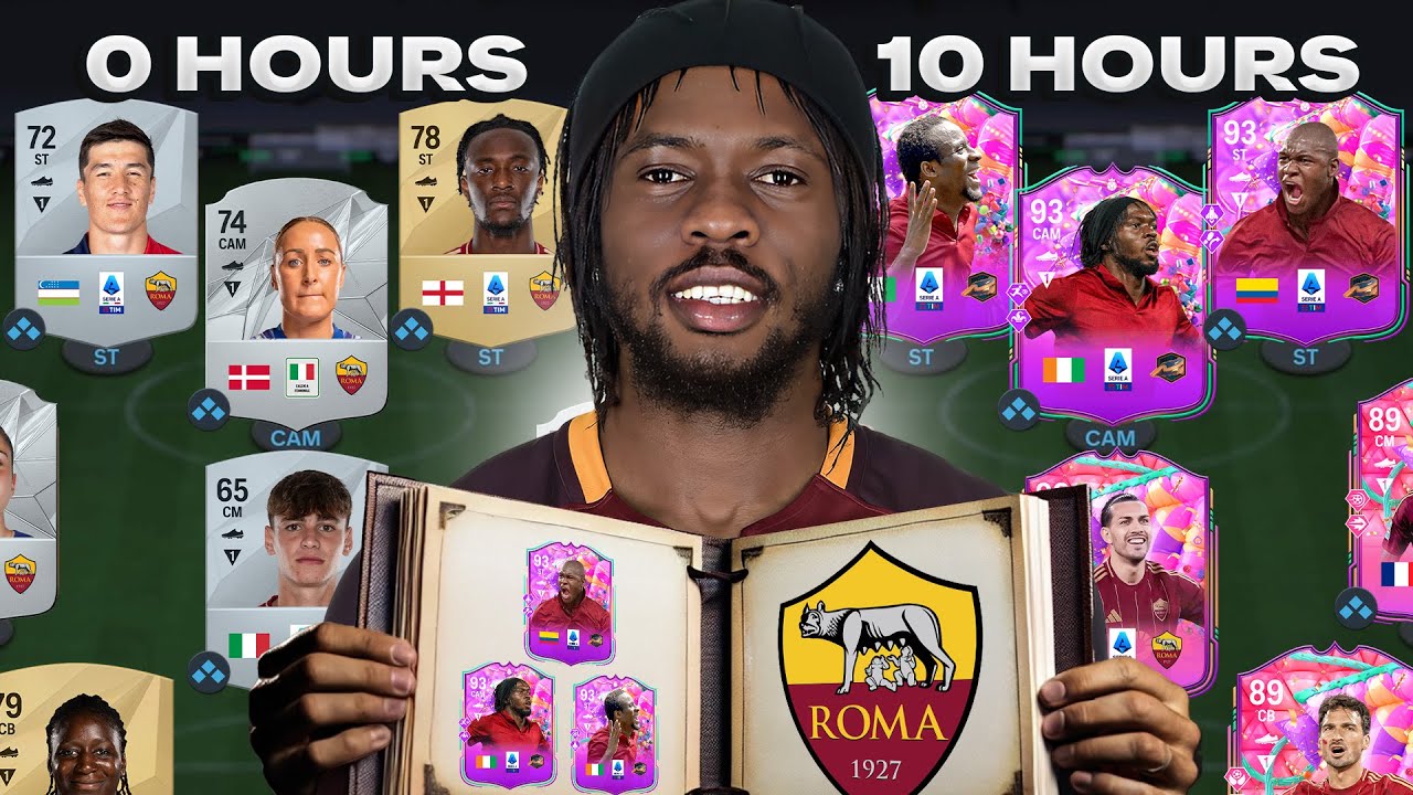 I Spent 10 Hours Collecting Roma in FC25 - YouTube