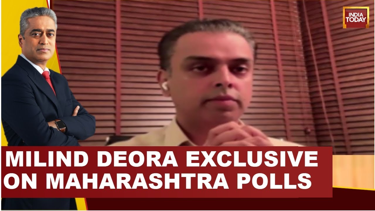 Milind Deora Exclusive With Rajdeep Sardesai On Maharashtra Seat Share ...