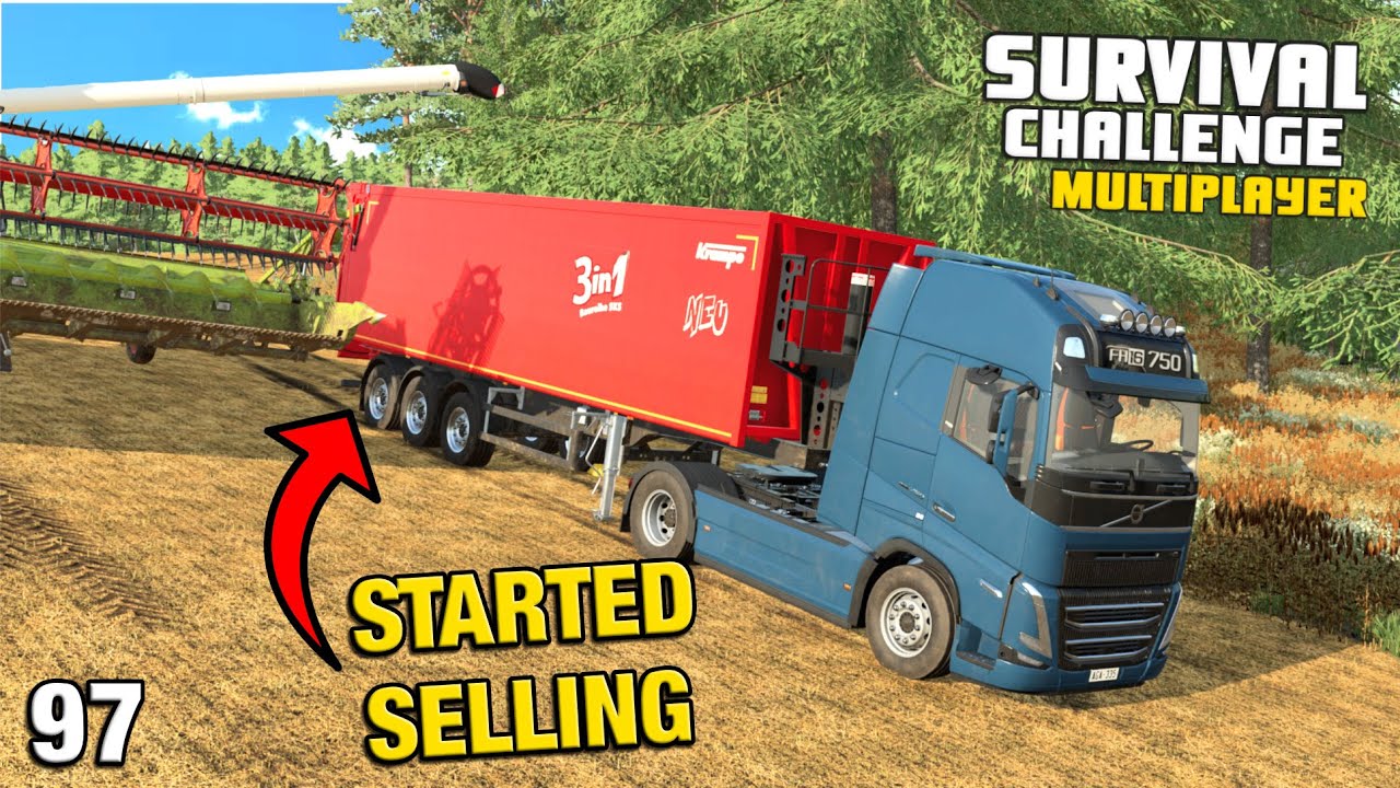 STARTING TO SELL EQUIPMENT AND FINAL HARVEST Survival Challenge ...