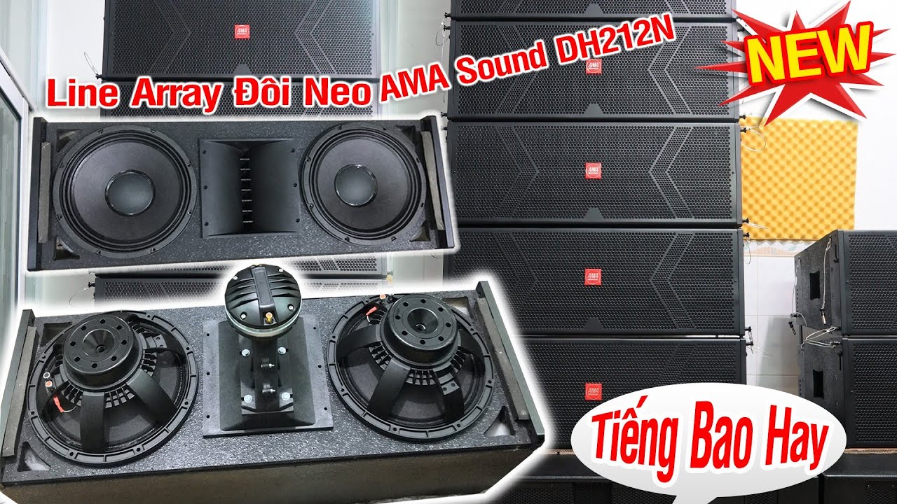 🔊 Loa Line Array 30 Đôi Neo Cao Cấp AMA SOUND DH212N / 12tr5 / Cặp ...